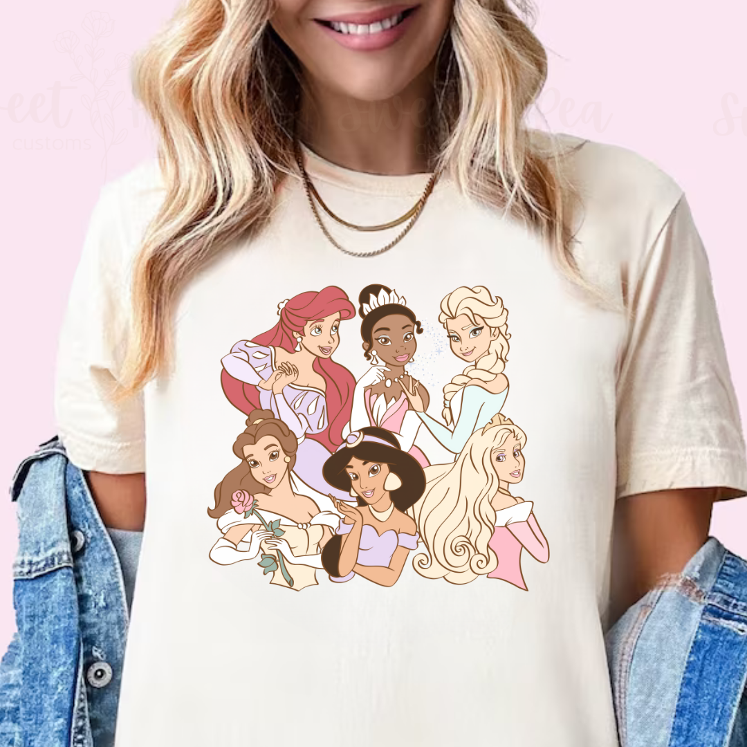 Pretty Princess TShirt – SweetPea Customs