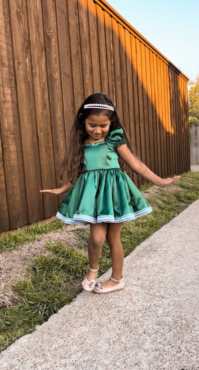 Satin (color of choice) Babydoll Dress – SweetPea Customs